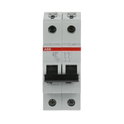 TLA Distribution Ltd - ABB | S202M-B2 | 2CDS272001R0025 | MCB | 2 Pole | 2 Amp | Trip Curve Type ...
